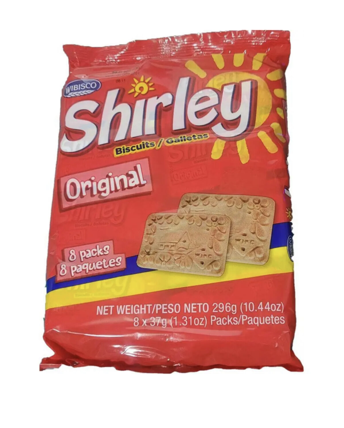 Wibisco Shirley Biscuits Original 296G - (8 X 37G) X 1 - Bellair Farms ...