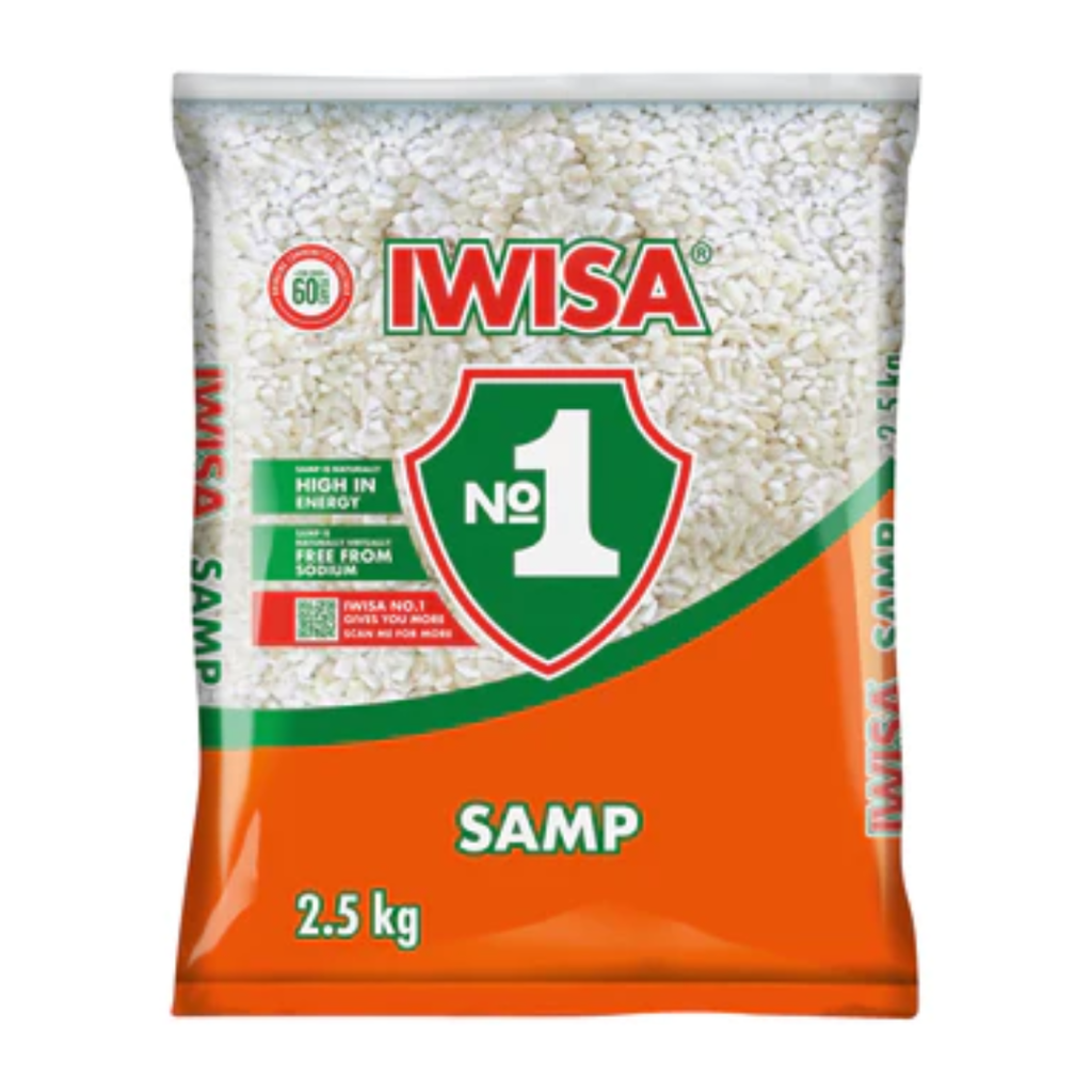 Iwisa Samp “hominy corn” 2.5Kg X 1 - Bellair Farms International